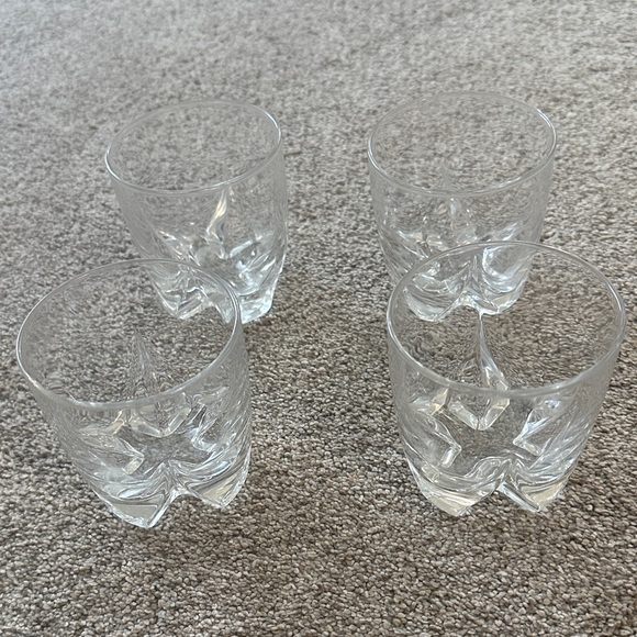 Luminarc | Dining | Vintage Luminarc France Lisbonne Whiskey Glasses ...